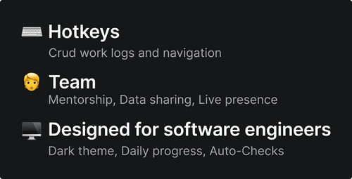 Worklog - Time Tracking for software professionals
